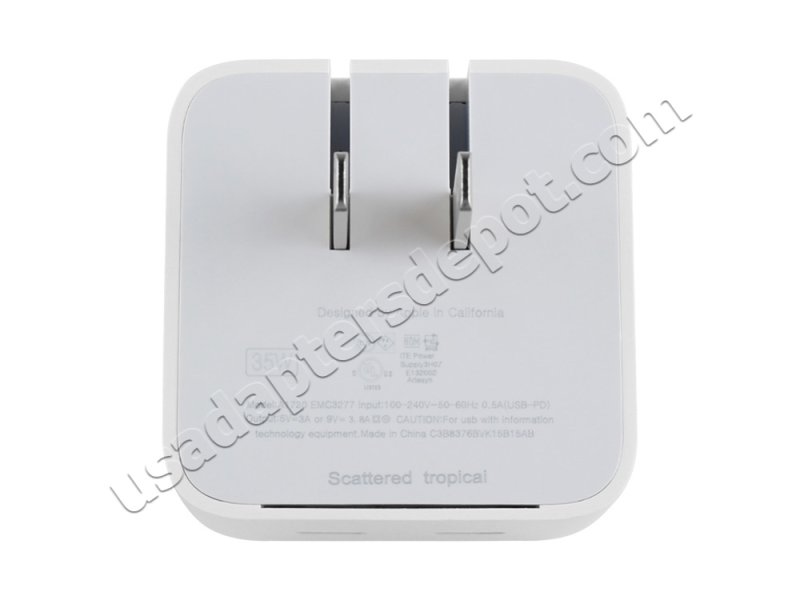 Apple 35W Dual USB-C Charger AC Adapter