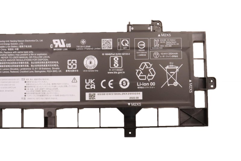 Original Battery Lenovo ThinkPad T16 Gen 1 G1 21BW 52.5Wh