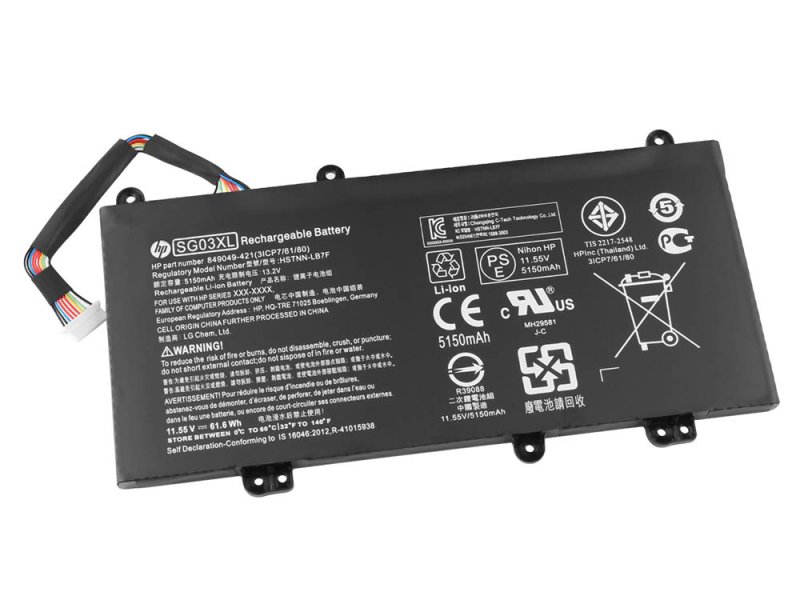 Original HP 849315-850 Battery 61.6Wh 5150mAh