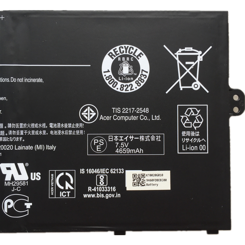 Original Battery Acer Swift 5 SF514-53T 4865mAh 36.5Wh