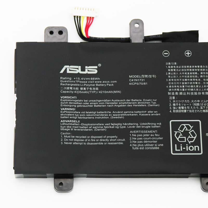 Original Battery Asus ROG Strix GL704GM GL704GV GL704GW 4335mAh 66Wh