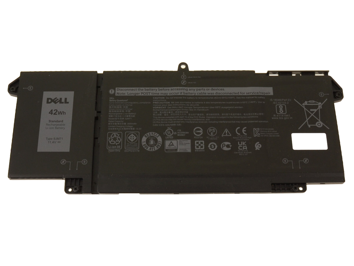Original Battery Dell Latitude 14 7420 2-in-1 3680mAh 42Wh