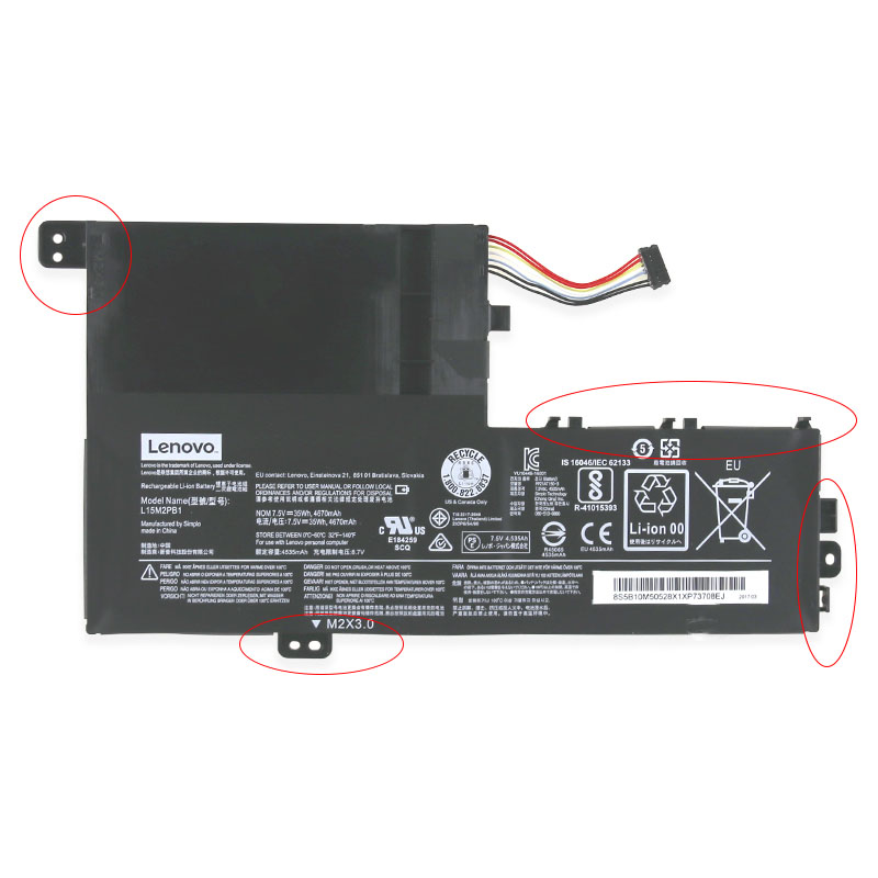 Original Battery Lenovo Yoga 520 4670mAh 35Wh